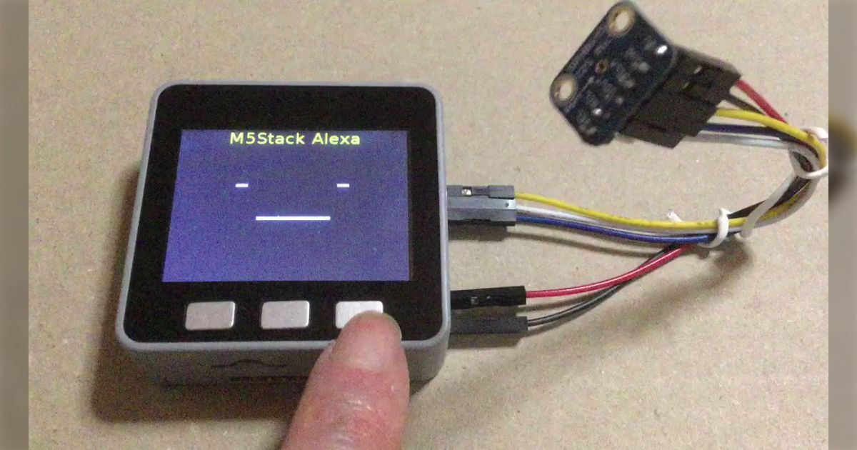 ESP32(M5Stackも)にマイクとスピーカーを付けるだけでAlexaになっちゃうんだよ〜〜 - posfie
