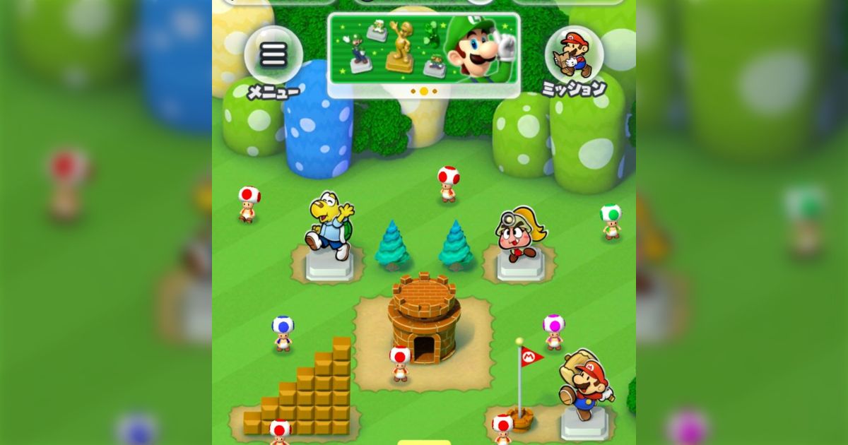 スーパーマリオラン、期間限定でペーパーマリオRPGとコラボする！ - posfie