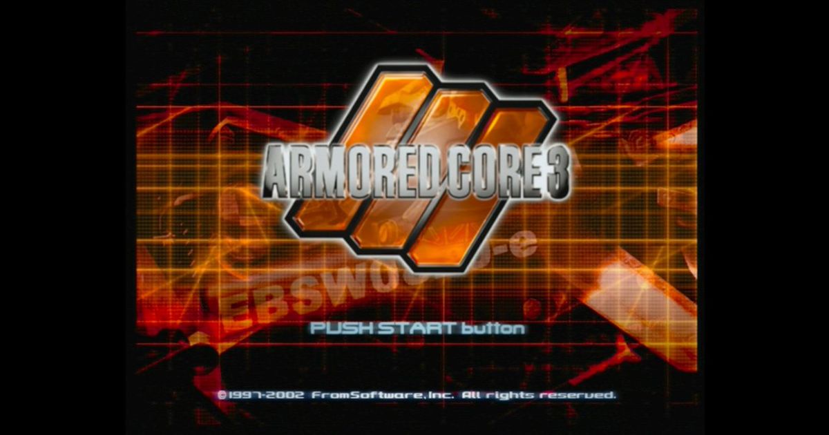 ARMORED CORE 3/ARMORED CORE 3 SILENT LINE - posfie