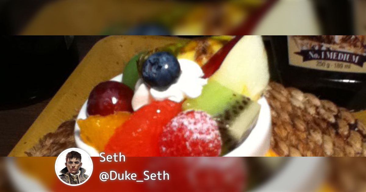 Seth(@Duke_Seth)のまとめ - posfie