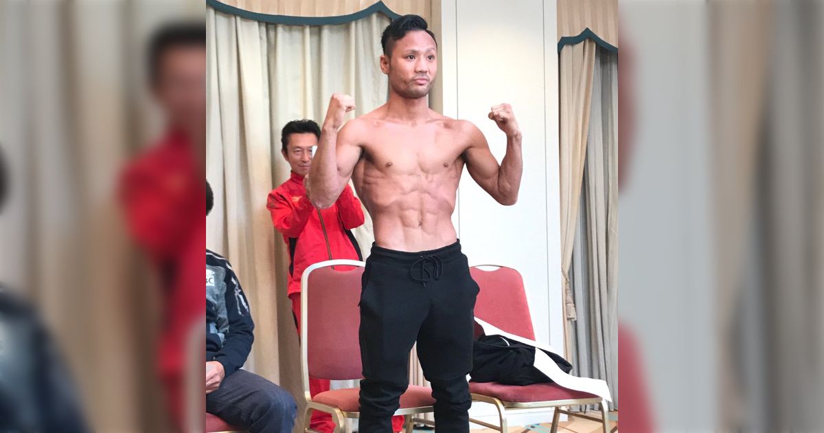 WBC世界フライ級王者比嘉大吾の胸囲は98センチ - posfie