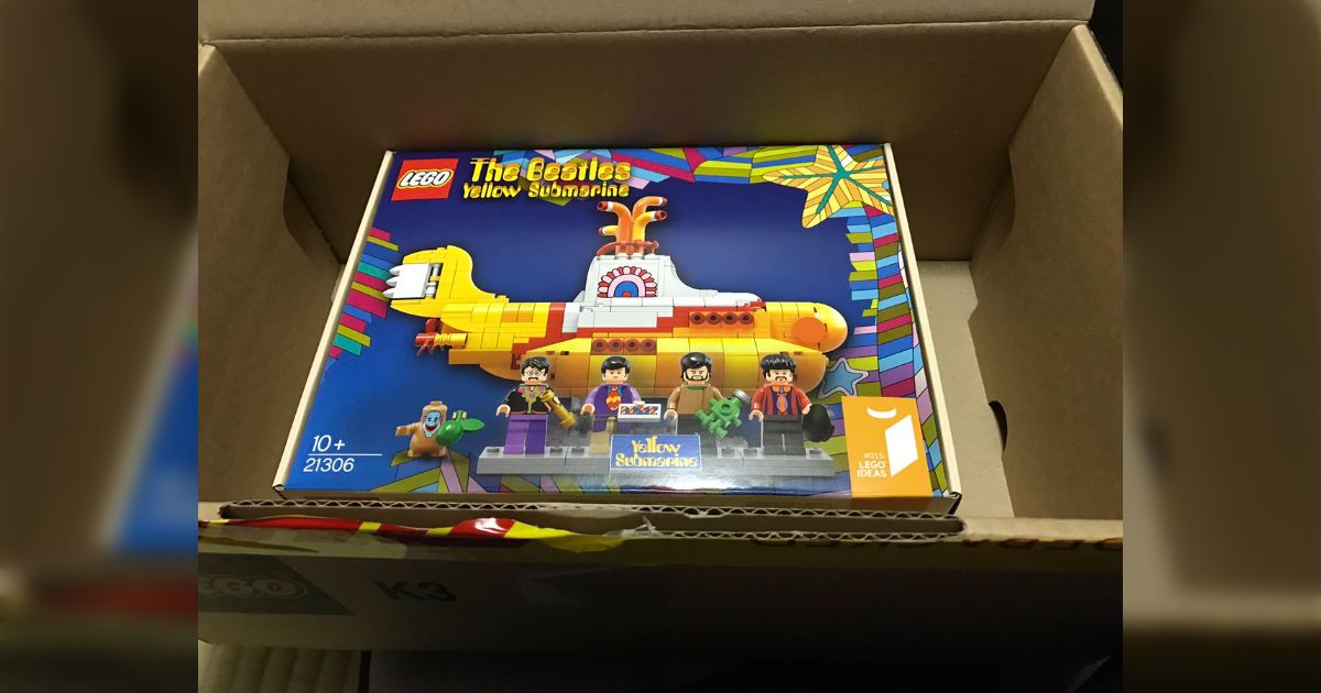 LEGO 21306 イエローサブマリン #J_LUG レビュー - posfie