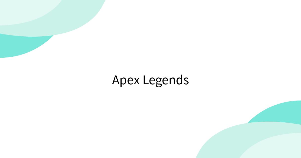 Apex Legends - posfie