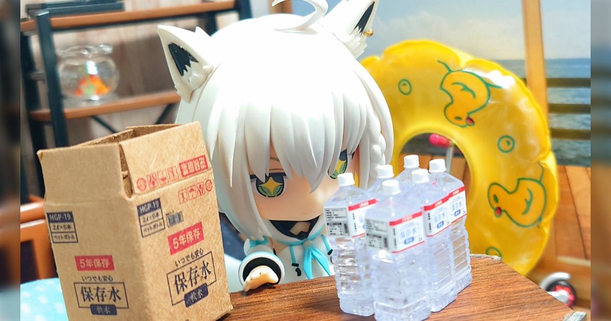 ＃深夜のねんどろ撮影60分一本勝負 8/14【みず】 - posfie