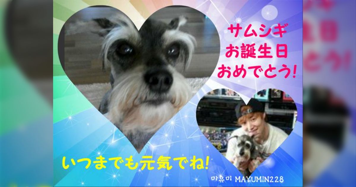 サムシギ♡ Happy birthday～♡ - posfie