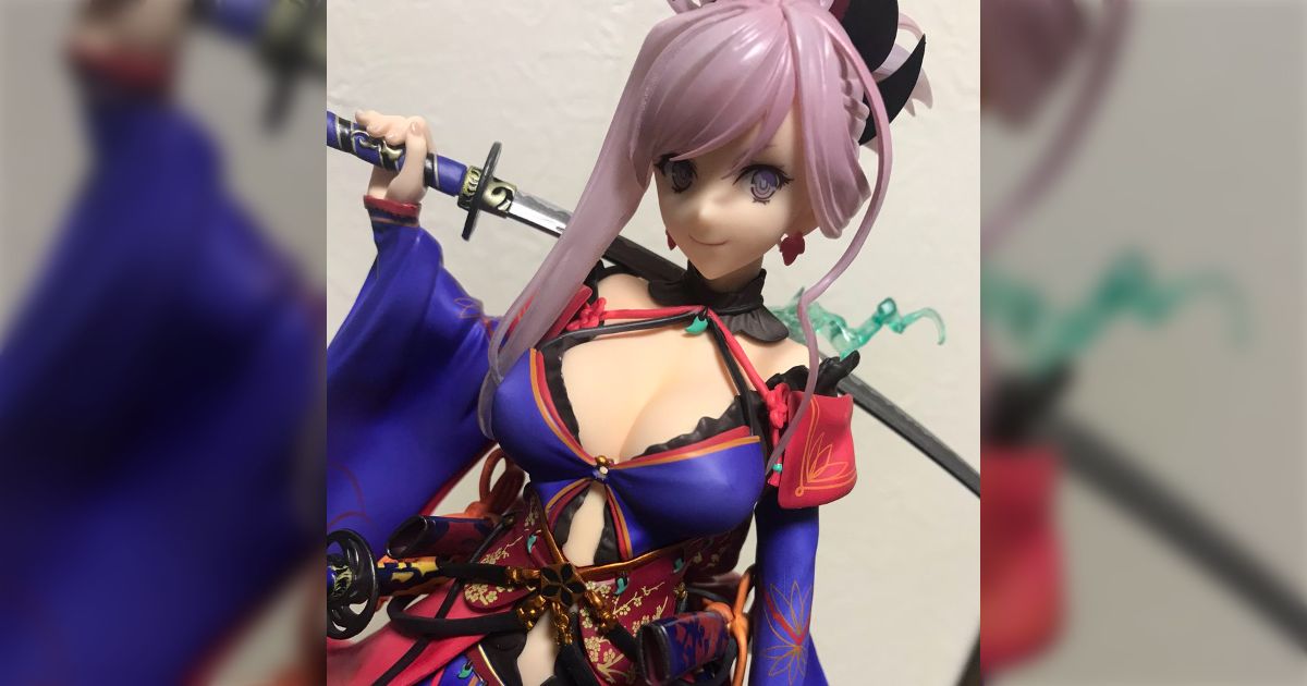 ファットカンパニーよりFGOの武蔵のフィギュアが届く - posfie