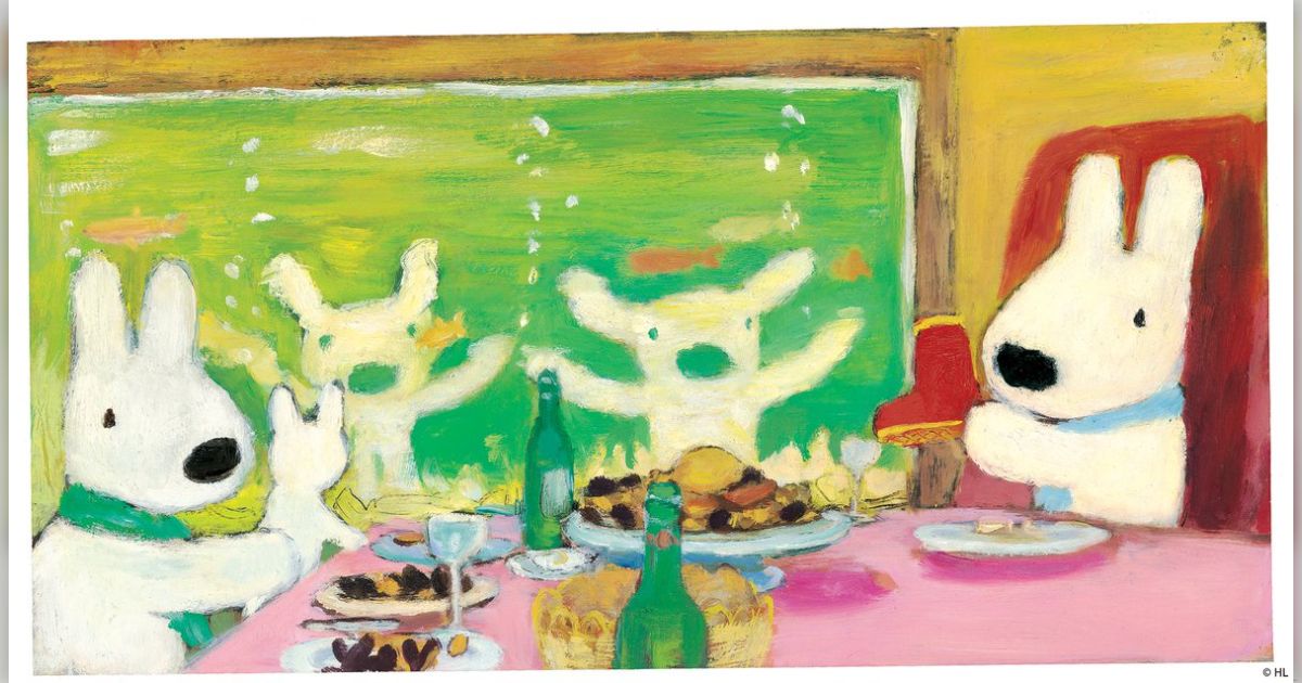 リサとガスパール公式がアップした絵が謎シチュエーション - posfie