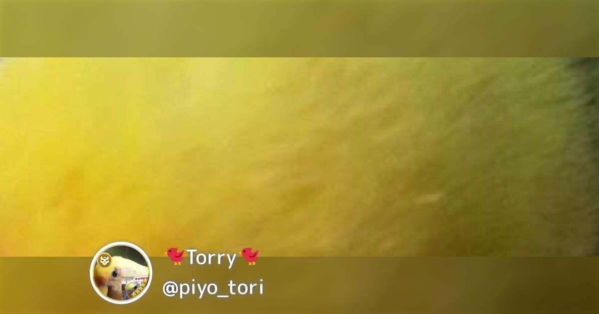 🐦Torry🐦(@piyo_tori)のまとめ - posfie