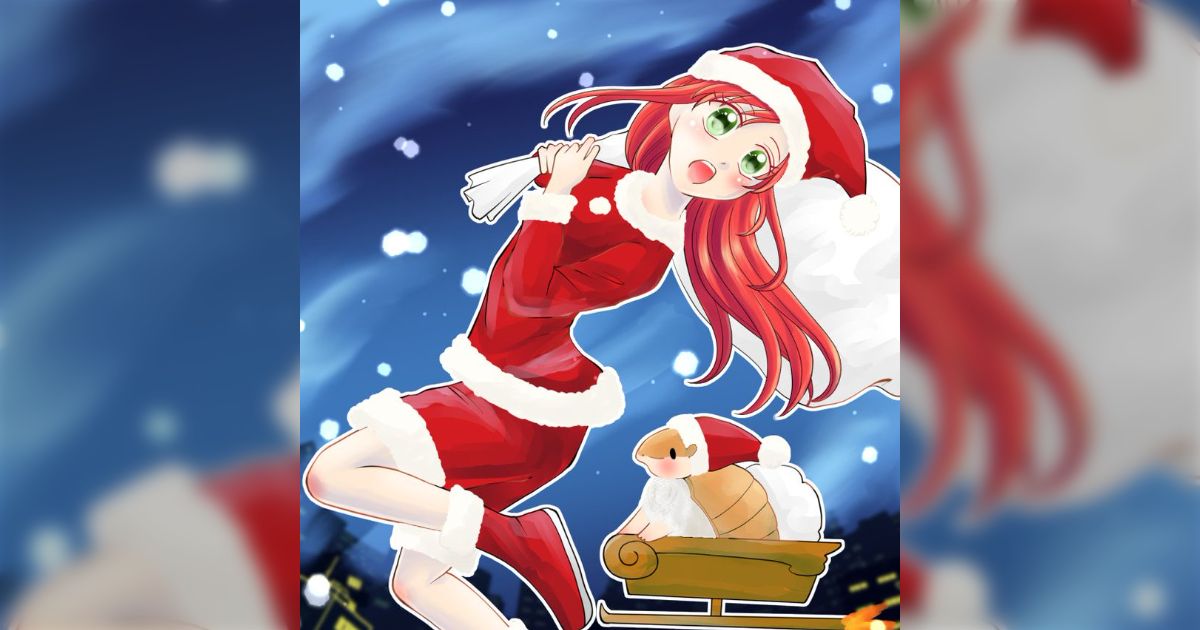 #チャンピオン版深夜の真剣お絵描き60分一本勝負 第255回テーマ「クリスマス」 - posfie