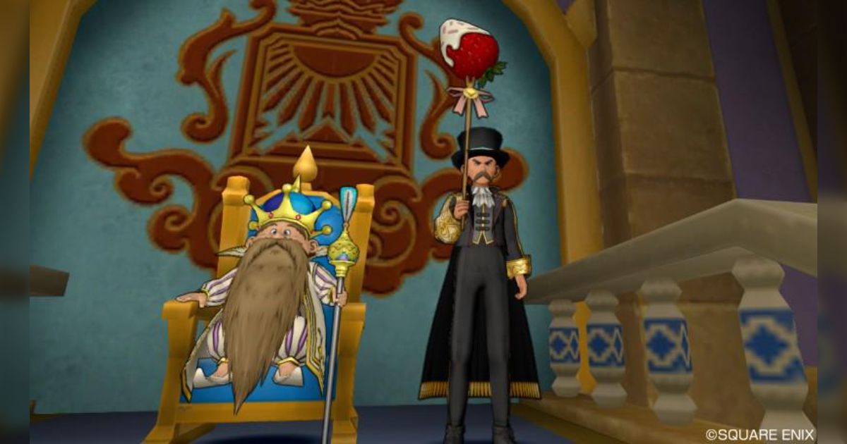 DQ10_レンドア帝政(ネタ) 11日目「ノートン二世陛下のイベ告知！」 - posfie