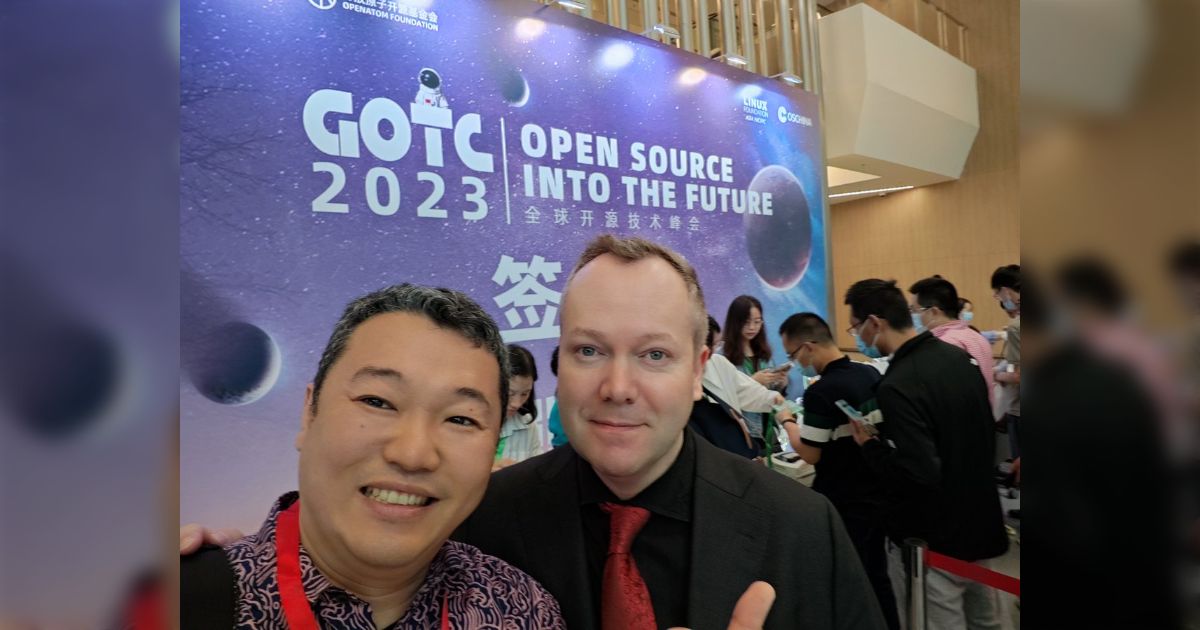 GOTC global open source technology conference 全球開源技術峰会 #中国オープンソース Linux Foundation と解放原子基金会の共催 ...