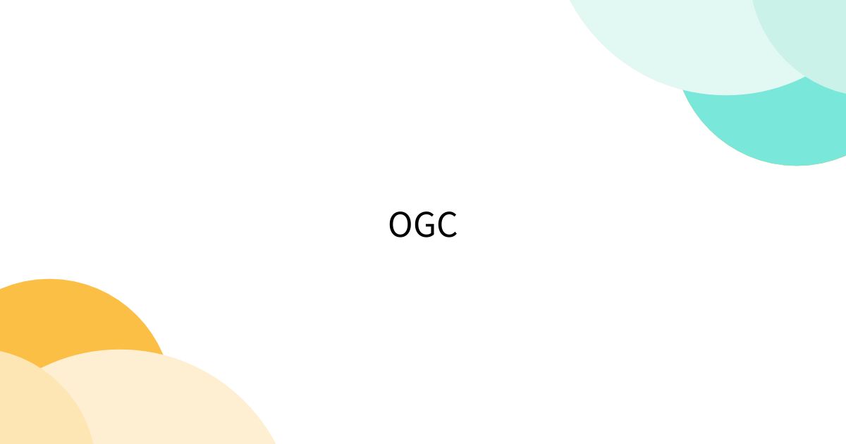 OGC - posfie