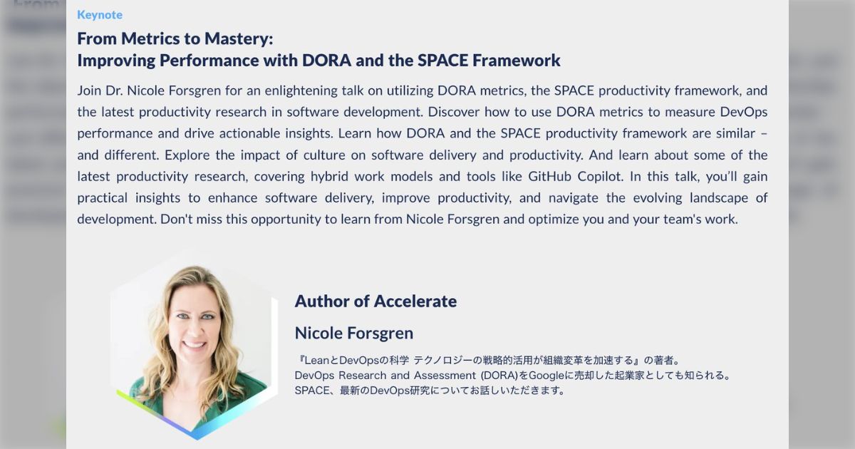 『From Metrics to Mastery: Improving Performance with DORA and the SPACE ...