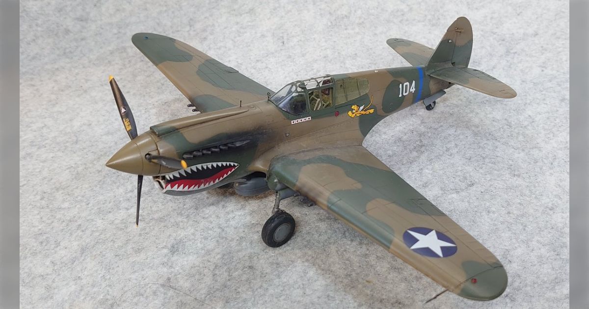 P-40E ウォーホーク ハセガワ1/48 - posfie