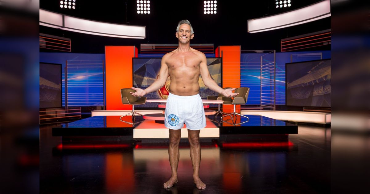 ギャリー・リネカー氏、公約を守りパンツ一丁で番組出演実行【天下のBBC】 - posfie