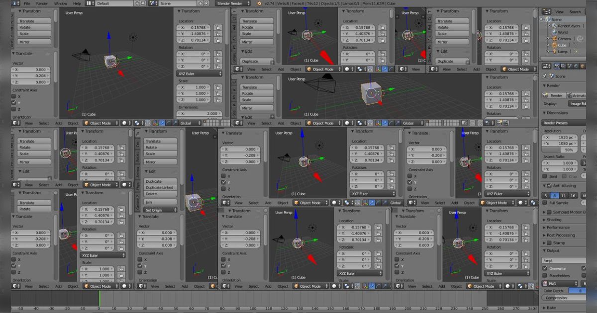 Blenderの本とかチュートリアルをやってみた - posfie