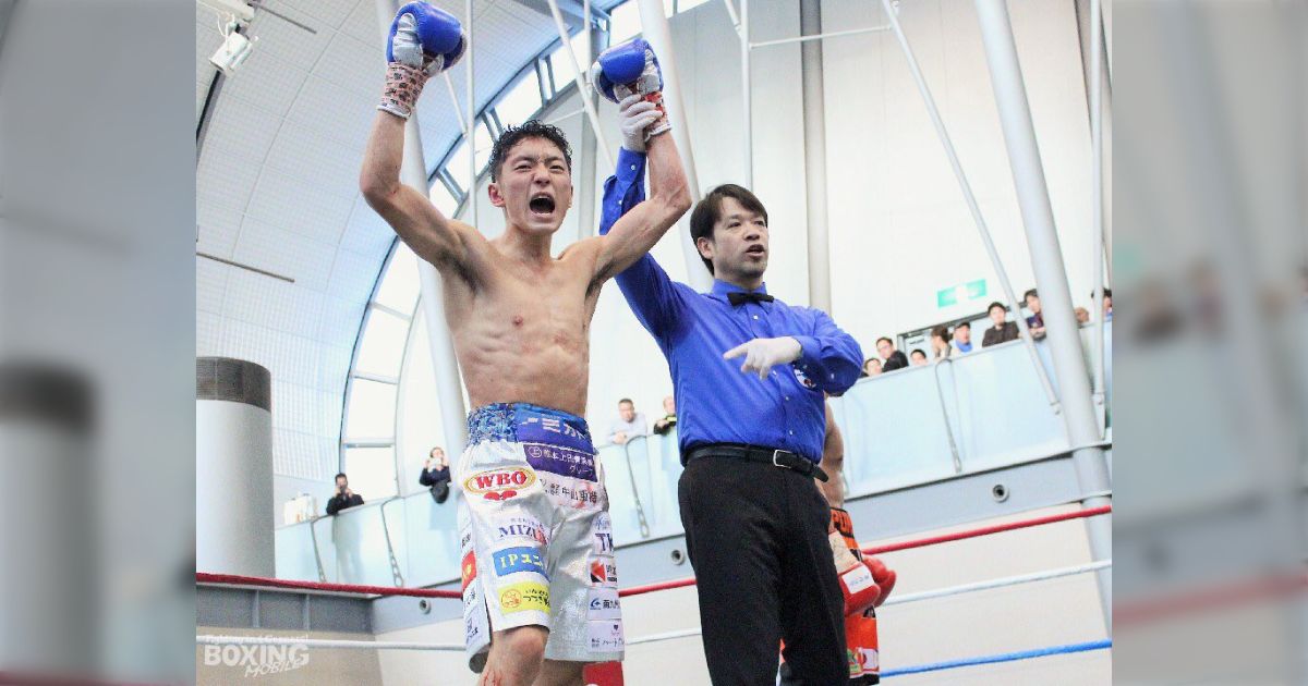 18歳で2017年ボクシング全日本新人王の森武蔵、WBOアジアパシフィックフェザー級王者となる！ - posfie