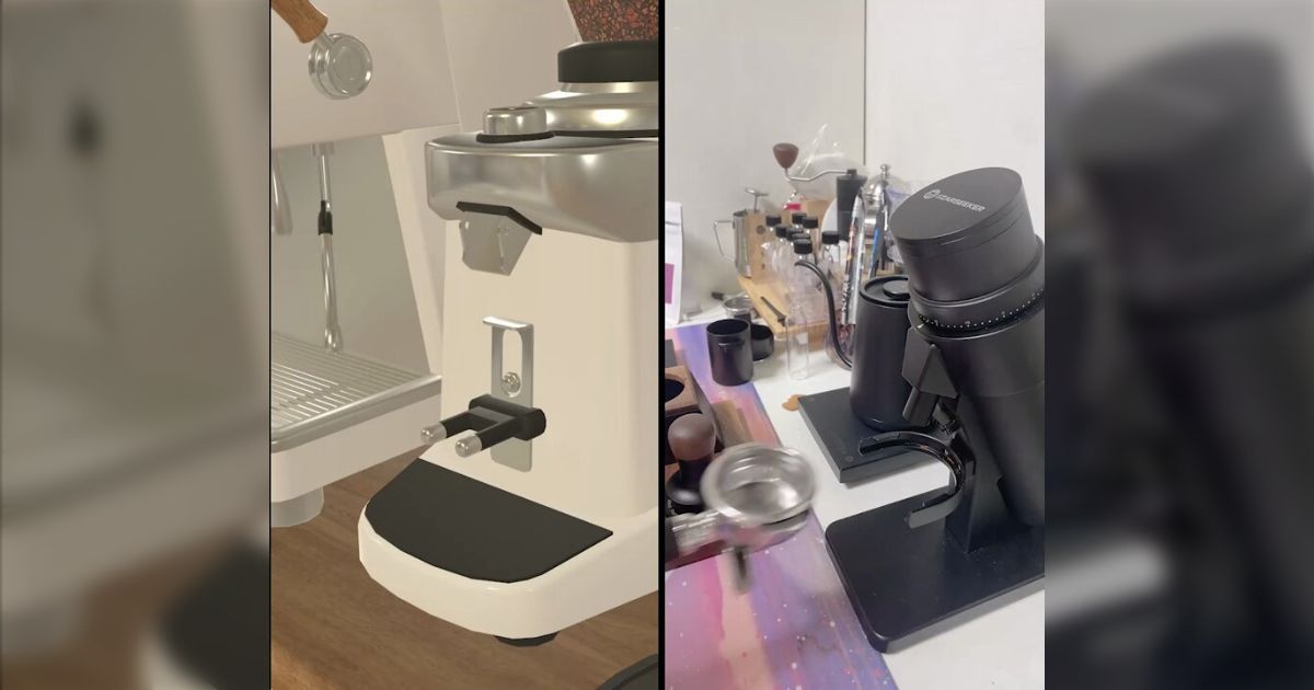 VRChatで見かけるエスプレッソマシンはリアルを忠実に再現している→VRとリアルの比較動画を見るとその再現度がすごすぎた - Togetter