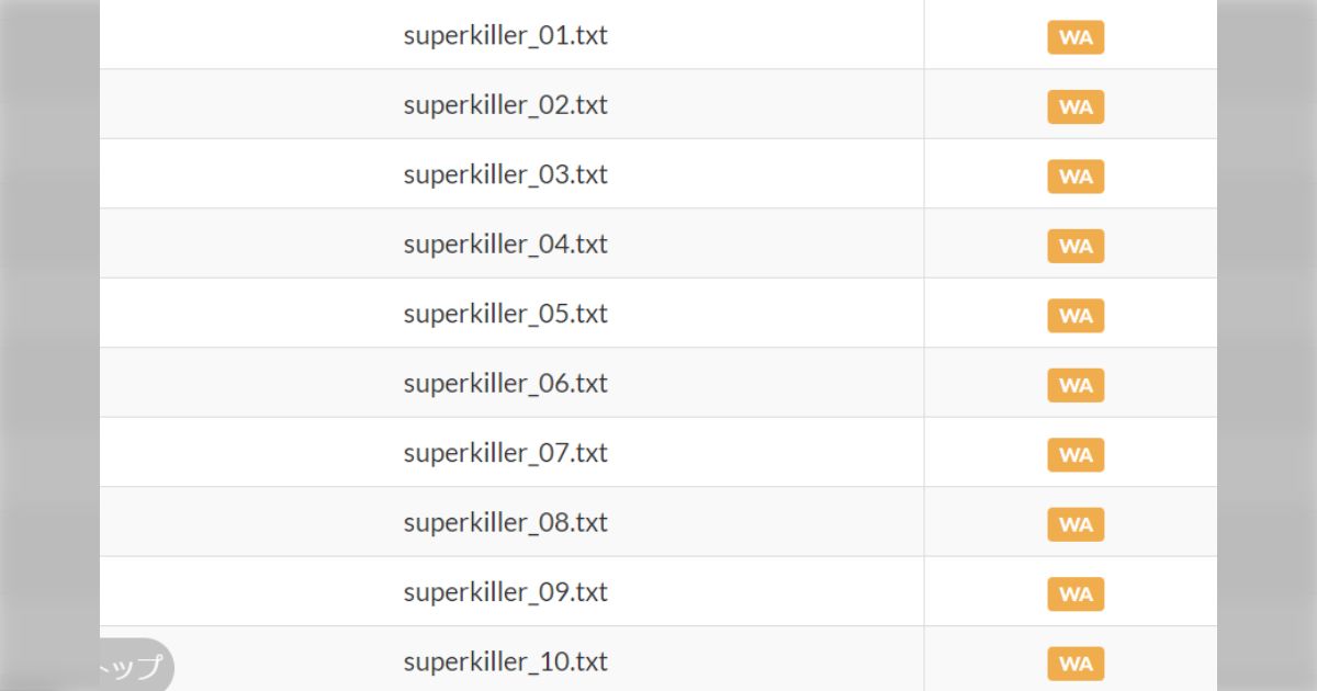 AtCoder Beginner Contest 175 (2ページ目) - Togetter [トゥギャッター]