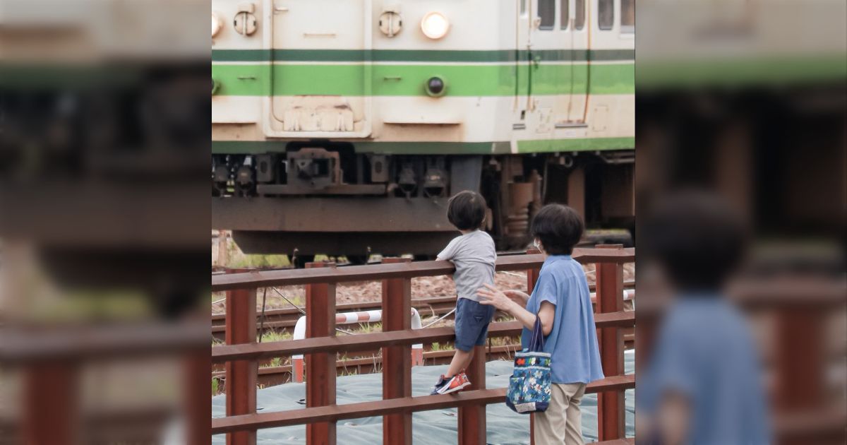 理科の実験などでお馴染みのキムワイプに似た配色の電車の写真に、キムワイプ公式が反応「公認されてるんかい」 Togetter [トゥギャッター]
