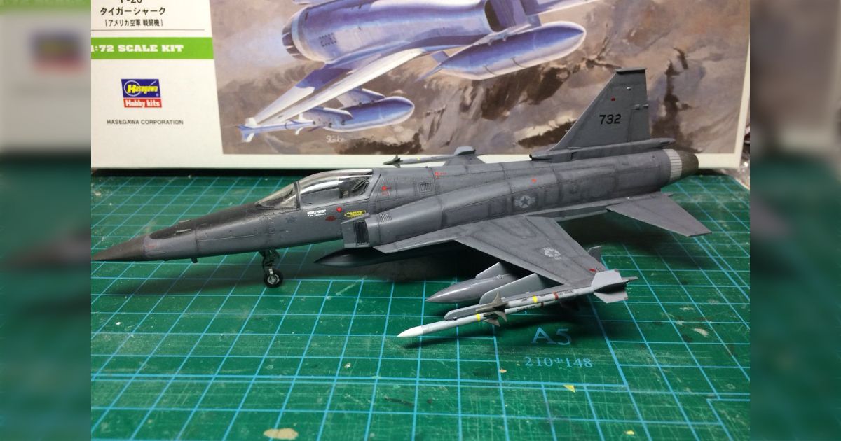 ハセガワ 1/72 F-20 - posfie