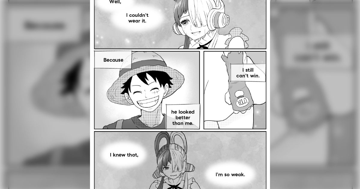 LuUta Manga [English translation] Luffy x Uta - posfie