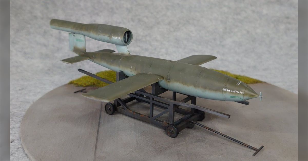 V-1（フィーゼラFi103) タミヤ1/48 - posfie