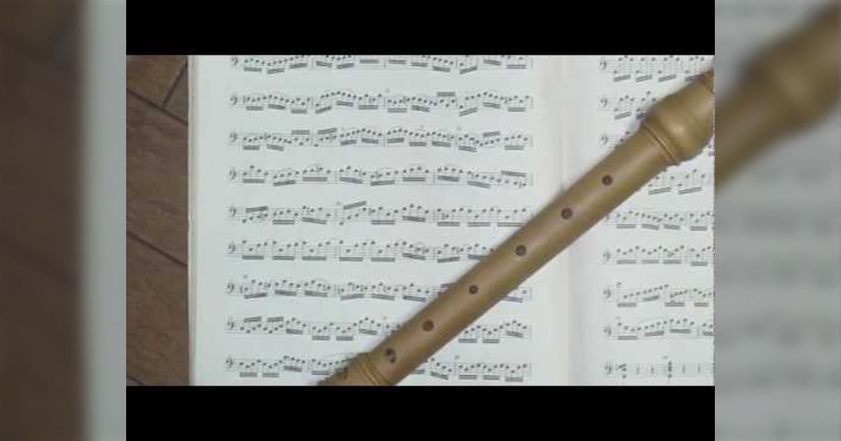 Bach, Cello Suite No. 3, by Alto Recorder, Ucci Uccini - posfie