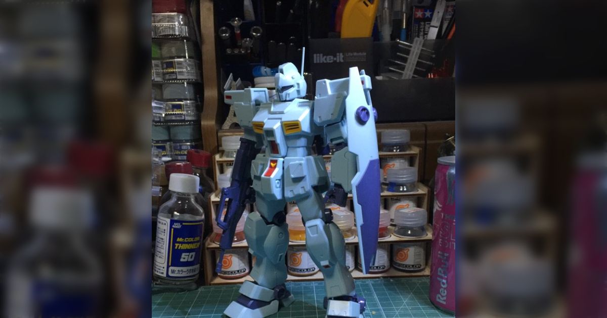 『ジム・カスタム』(バンダイ 1/100 MG) - posfie