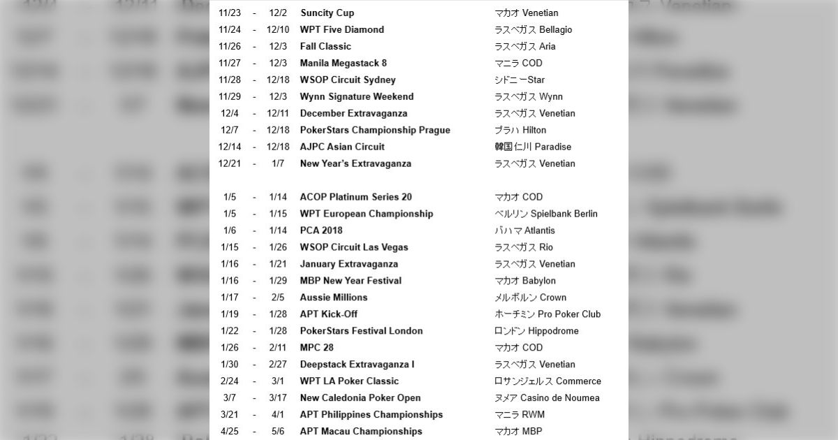 ポーカーNOW！2017-11-22 - posfie