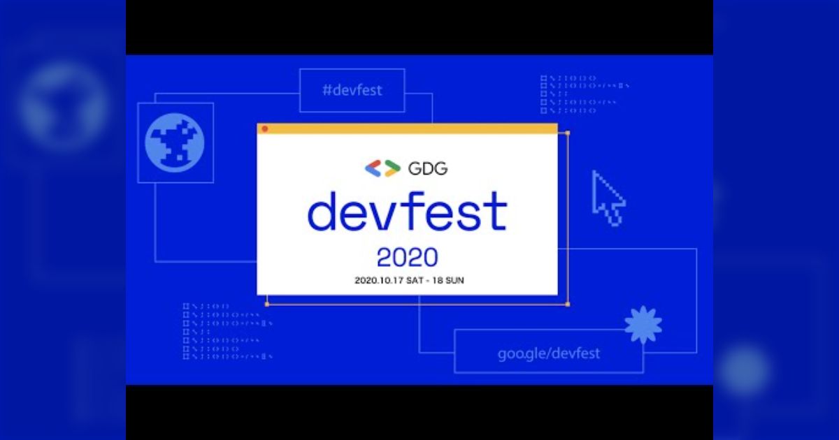 GDG DevFest 2020 #DevFestJa - posfie
