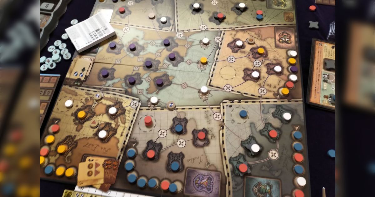 2019年10月のボードゲームプレイ記(4ゲーム) - posfie