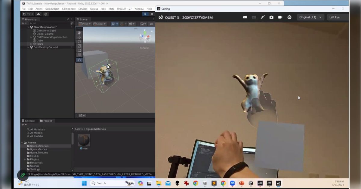 実演解説！はじめようMeta XR SDKを使ったAR/VRアプリ開発 vol.2 - posfie