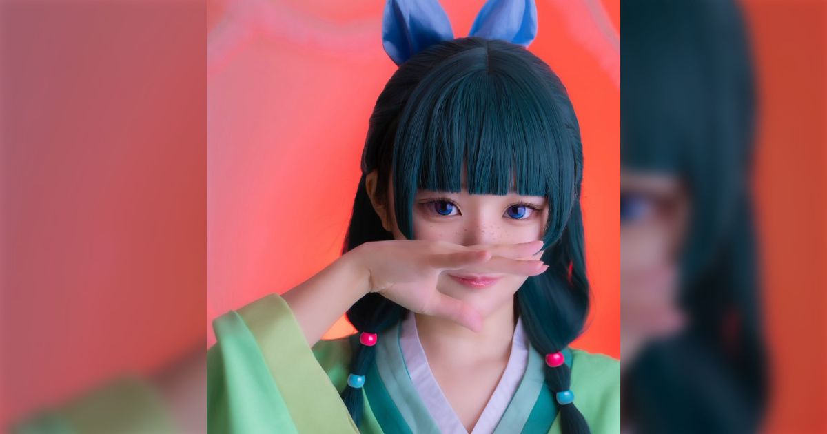 薬屋のひとりごとの猫猫に仮装した毎眠かのんさんが可愛すぎる！⇒「アニメから現実に出てきた」「再現度たか」「猫猫ダァァァォォ！！！」 - posfie