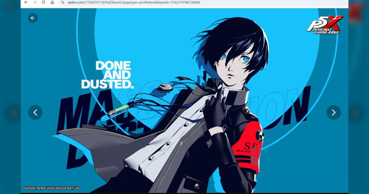 [P5X]公式イラストアートまとめ - posfie