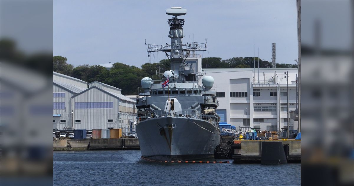 Type23 Frigate F81"HMS Sutherland" - min.t (ミント)