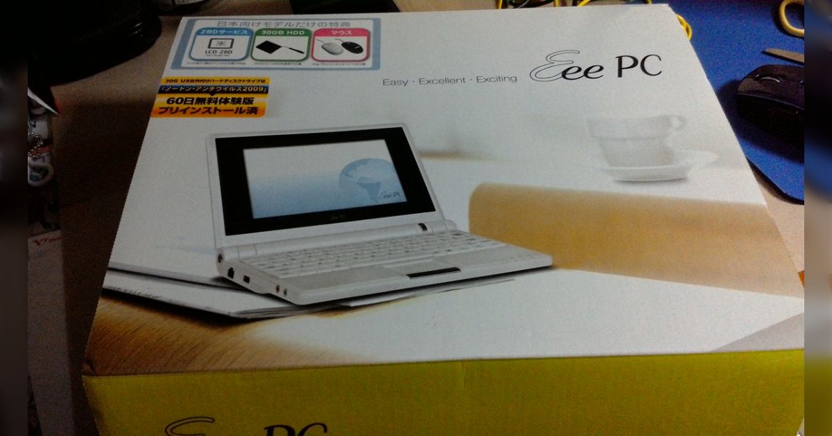 EeePCに最適なLinuxディストリビューションは?(前編) - posfie