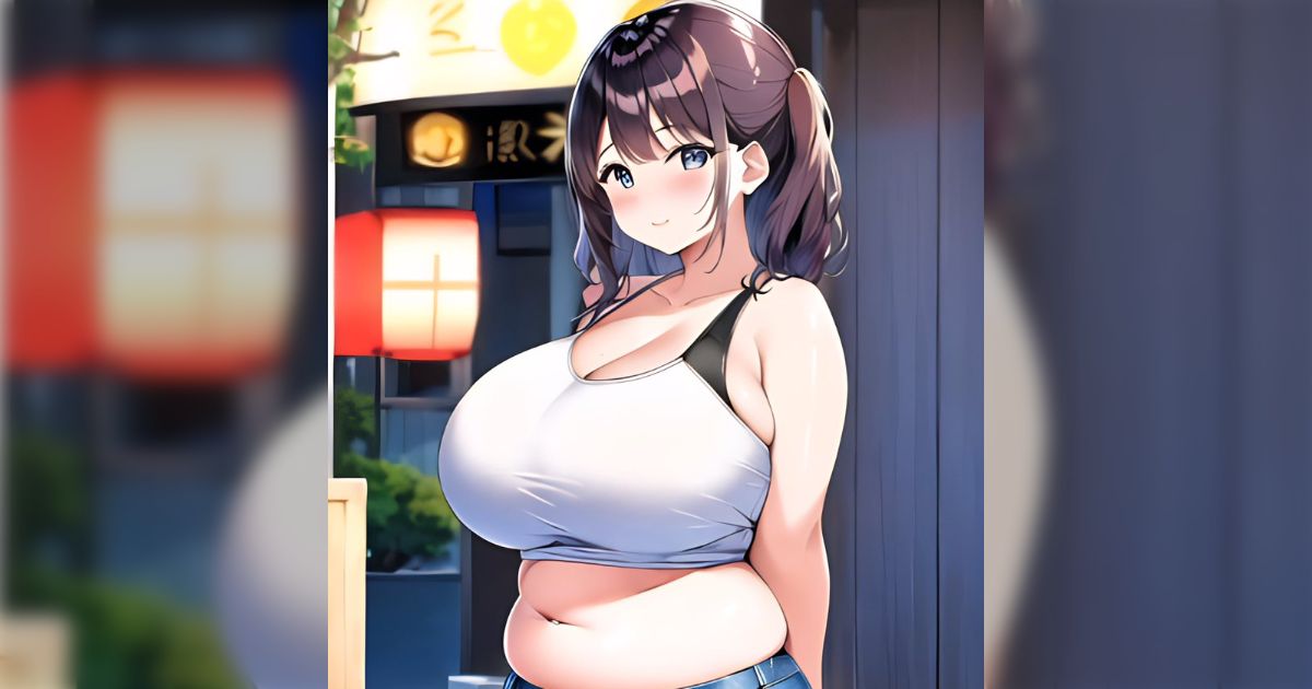 [AI爆美女]ぽっちゃり系AIイラストを描いてるのだが、顔・首・腕・足がぽっちゃりにならない件！ - posfie