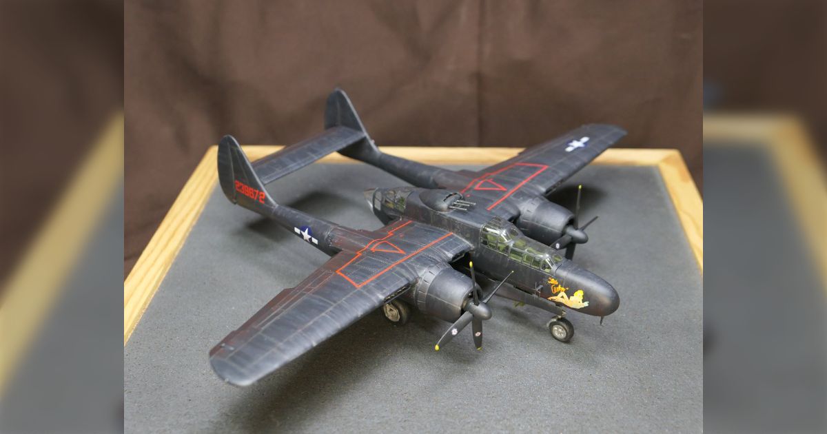 Dragon 1/72 P-61B Black Widow - posfie