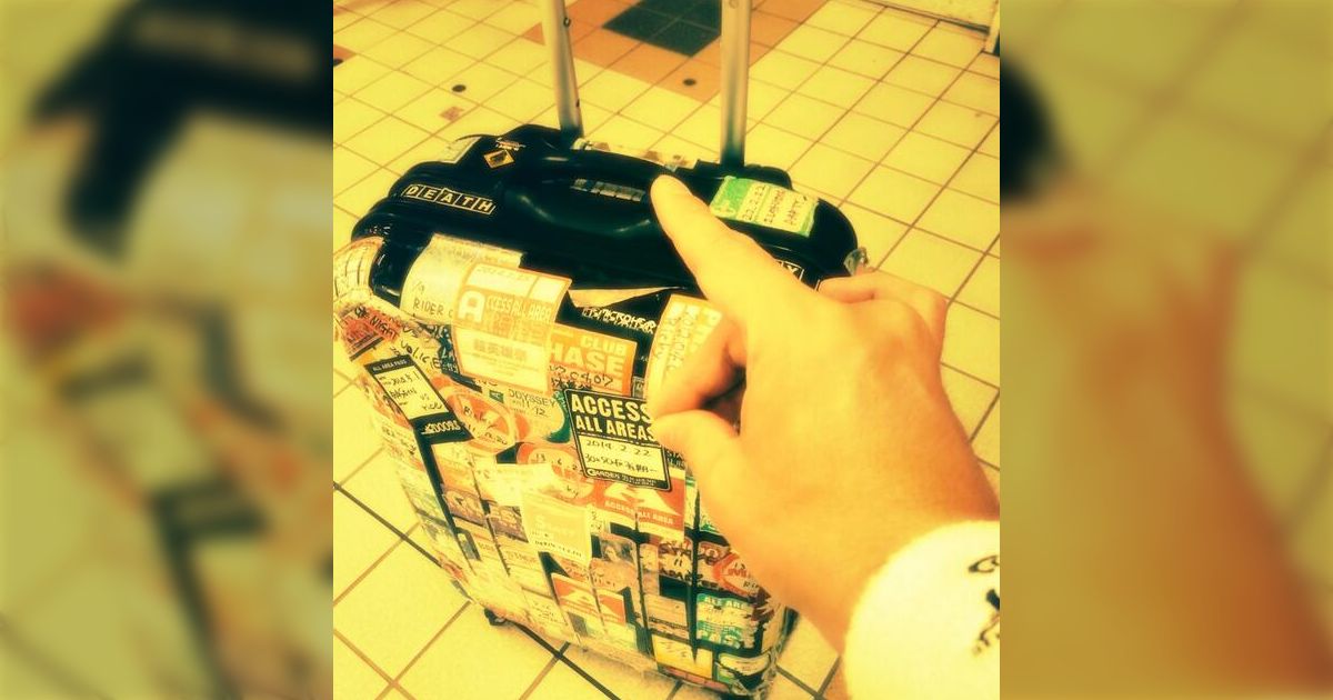 THE MICRO HEAD 4N'S Vo.Ricky、スーツケース山手線ひとり旅事件 - posfie