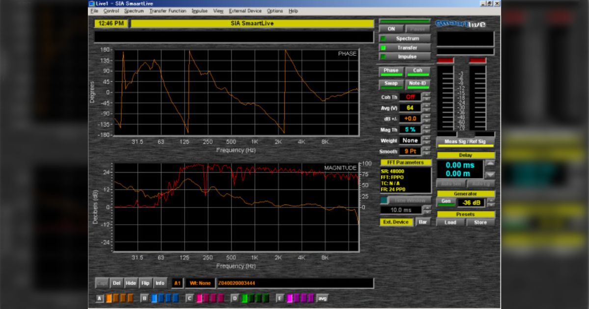 Smaart 7.2のMic Correction Curves の作成方法 - posfie