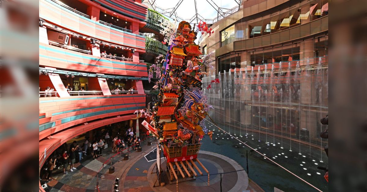 博多祇園山笠の飾り山笠 2024年 02 - posfie