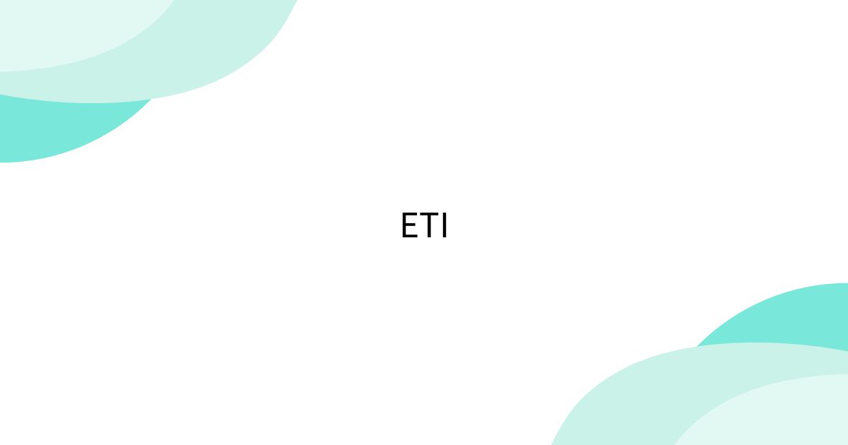 ETI - posfie