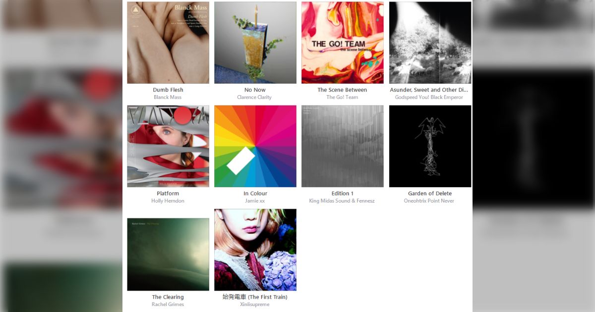 xraの2015年ベストディスク 10位～1位 - posfie